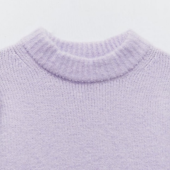 Zara | Sweaters | Zara Wool Blend Knit Sweater | Poshmark
